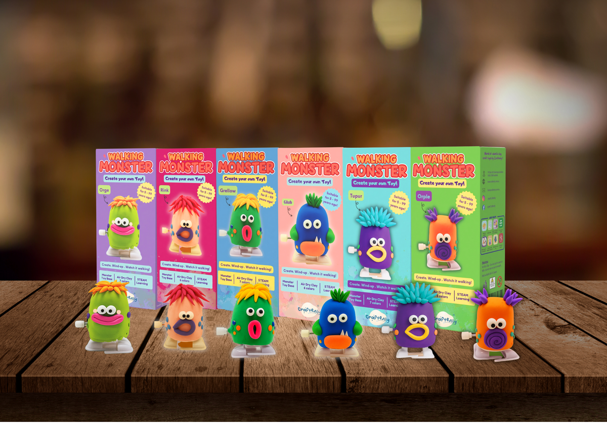 Clay-mech Monsters – Craftenly