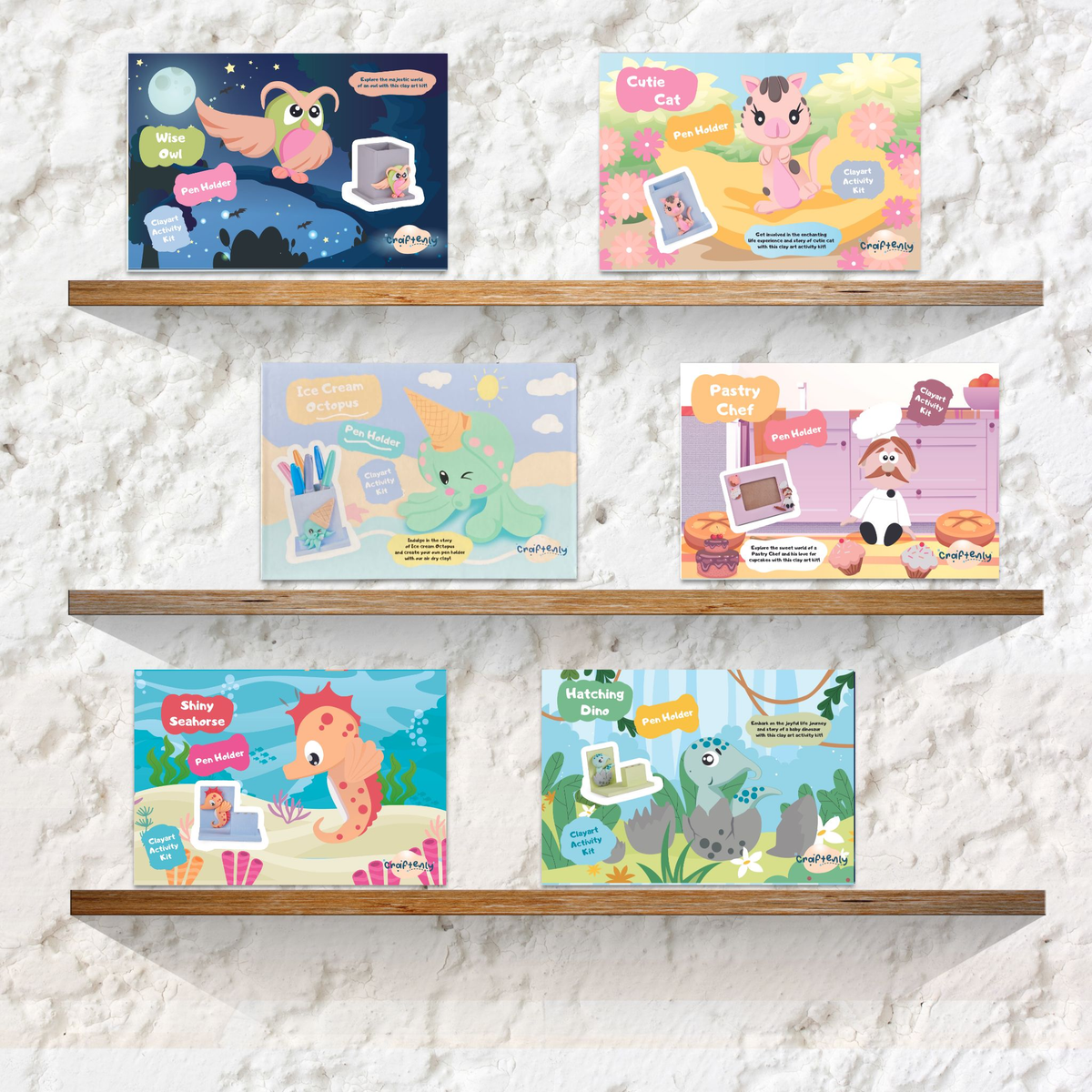 All Products | Clay-mech Monsters and Craft Fun Boxes – Craftenly